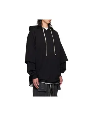Rick Owens Layered-sleeve Hoodie