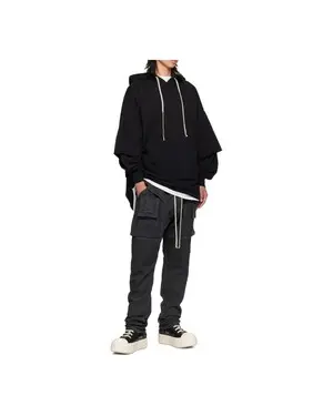 Rick Owens Layered-sleeve Hoodie