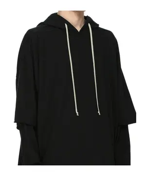 Rick Owens Layered-sleeve Hoodie