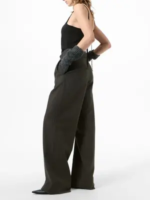 Our Legacy Soar Pinstriped-wool Trousers