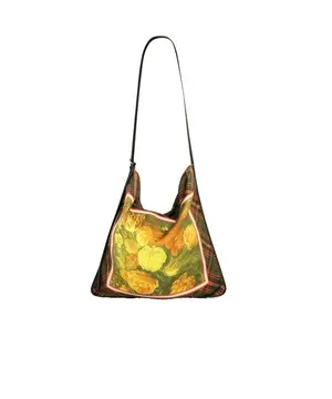 Dries Van Noten Large Scarf Bag - Multicolor