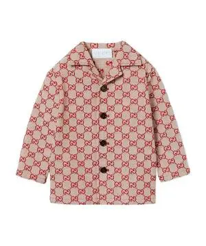 Gucci Baby Gg Canvas Jacket