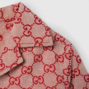 Gucci Baby Gg Canvas Jacket