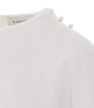 LANVIN Cape-effect T-shirt