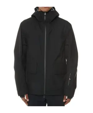 Moncler Long-sleeve Casual Jacket - Black