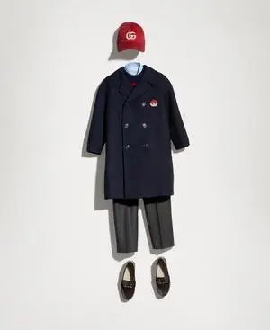 Gucci Cat Embroidered Coat