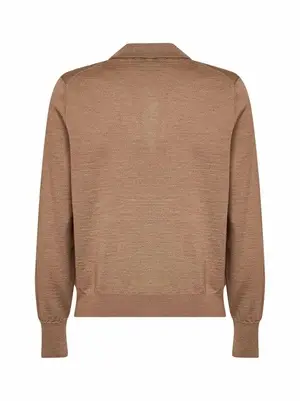 AMI Paris De Coeur Long-sleeve Polo Shirt