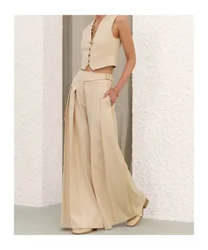 Zimmermann Valiant Wool Buckled Pant