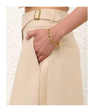 Zimmermann Valiant Wool Buckled Pant