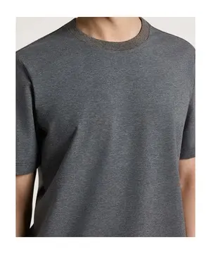Peserico Crew-neck Knit T-shirt