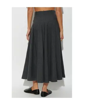 BY MALENE BIRGER High-waisted Design Midi Skirt