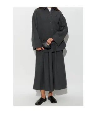 BY MALENE BIRGER High-waisted Design Midi Skirt