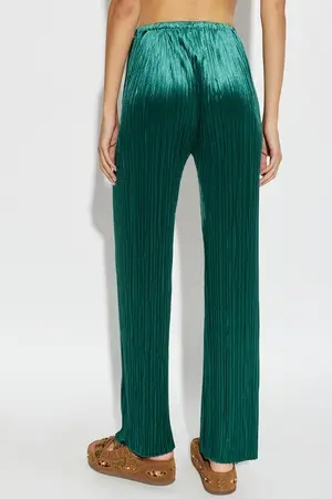 FORTE_FORTE Wide-leg Casual Trousers - Green
