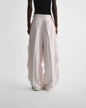 Phoebe Philo Tasseled Casual Trousers
