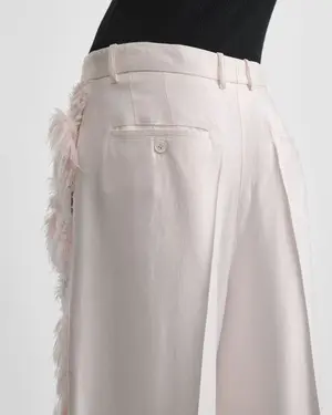 Phoebe Philo Tasseled Casual Trousers
