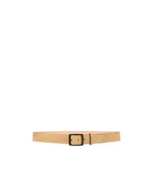 Rag & Bone Simple Suede Belt - Nude