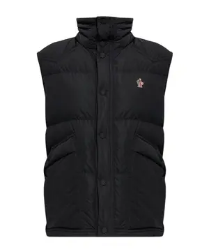 Moncler Sleeveless Padded Jacket - Black