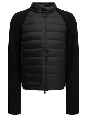 Moncler Long-sleeve Knit Top - Black