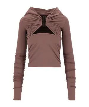 Rick Owens Prong Long-sleeve Top - Purple