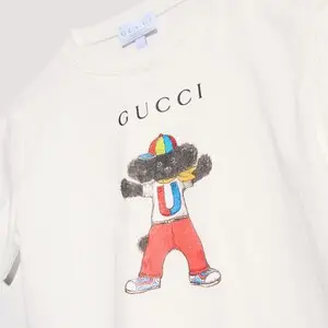 Gucci Dog Print T-shirt