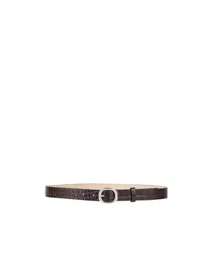 Rag & Bone Crocodile-print Belt - No