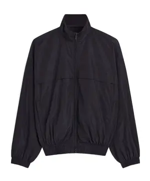 Phoebe Philo Long-sleeve Windproof Jacket - Navy Blue