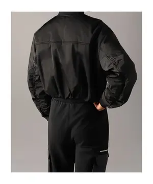 Moose Knuckles Long-sleeve Bomber Jacket - Black