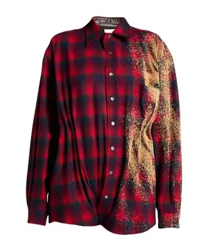 MAISON MARGIELA Tartan Pattern Playsuits