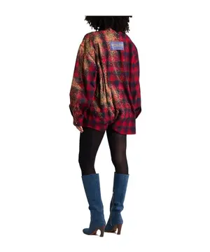 MAISON MARGIELA Tartan Pattern Playsuits