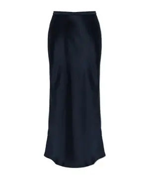 ANINE BING Bar Maxi Skirt - Navy Blue