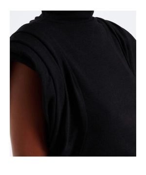MUGLER High-neck Wool-blend Top