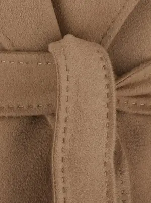Max Mara Hooded Belted Wrap Coat
