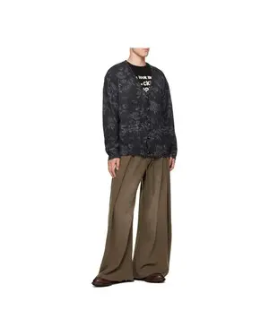 R13 Drawstring Casual Pants - Green