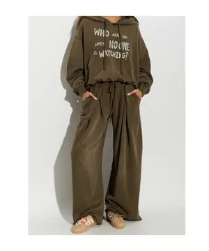 R13 Drawstring Casual Pants - Green