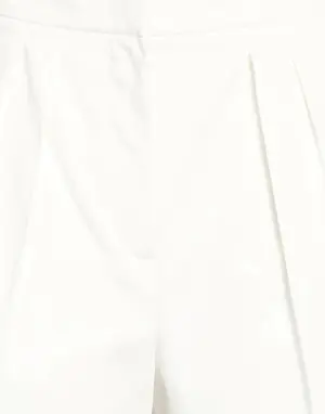 Max Mara Elastic Plain-colored Shorts