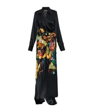 Dries Van Noten Long-sleeved Dress
