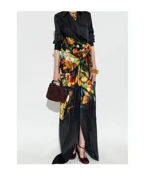 Dries Van Noten Long-sleeved Dress