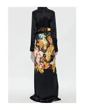Dries Van Noten Long-sleeved Dress