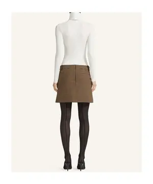 COURREGES Houndstooth Mini Skirt