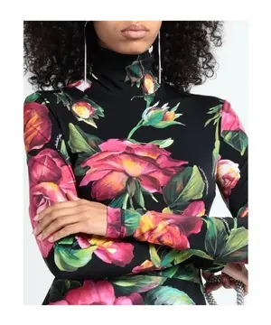 Dolce & Gabbana Floral-print Jumpsuits