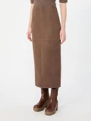 Max Mara Suede Skirt