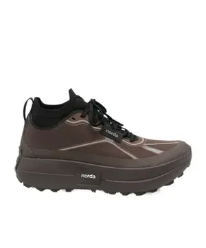 NORDA 055 Reflective-detail Panelled Sneakers - Black