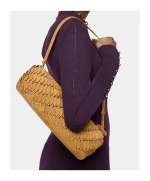 Rabanne Baguette Disc Emebellished Shoulder Bag