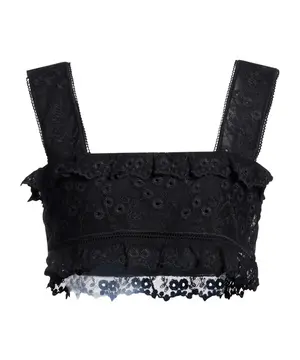 Isabel Marant Étoile Crop Top - Black
