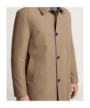 Peserico Single-breasted Twill Coat