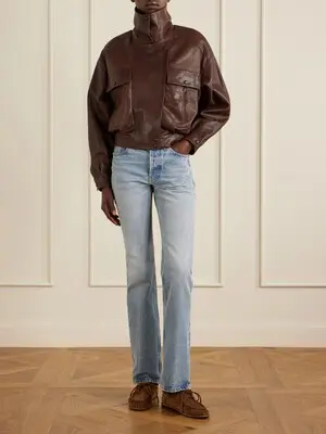 Saint Laurent Le Loafers - Brown