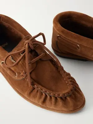 Saint Laurent Le Loafers - Brown