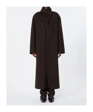 Sportmax Long Pure Wool Coat