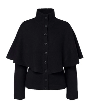 Vince Caped Wool-blend Cardigan