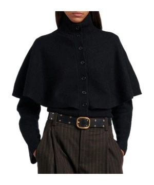 Vince Caped Wool-blend Cardigan